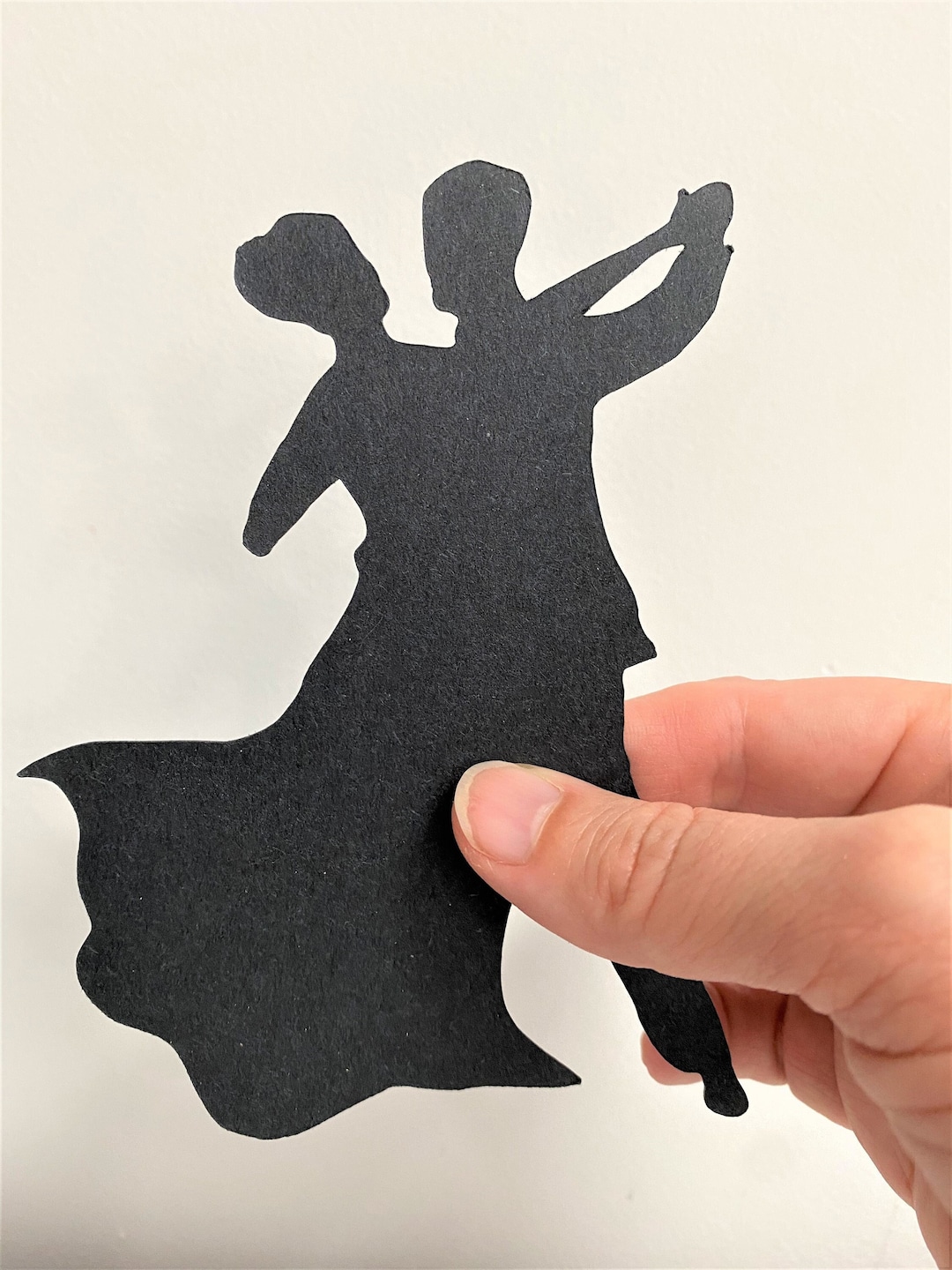 10 Ballroom Dancing Couple Paper Cutouts, Card Making Decorations ...