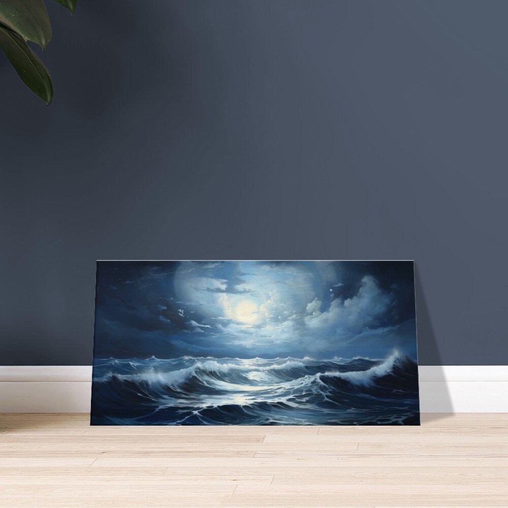 Abstract Ocean Wall Art Painting - Natural Art - Ocean Seascape ...