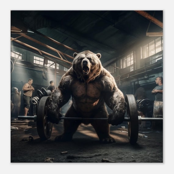 Grizzlies Gym Mural