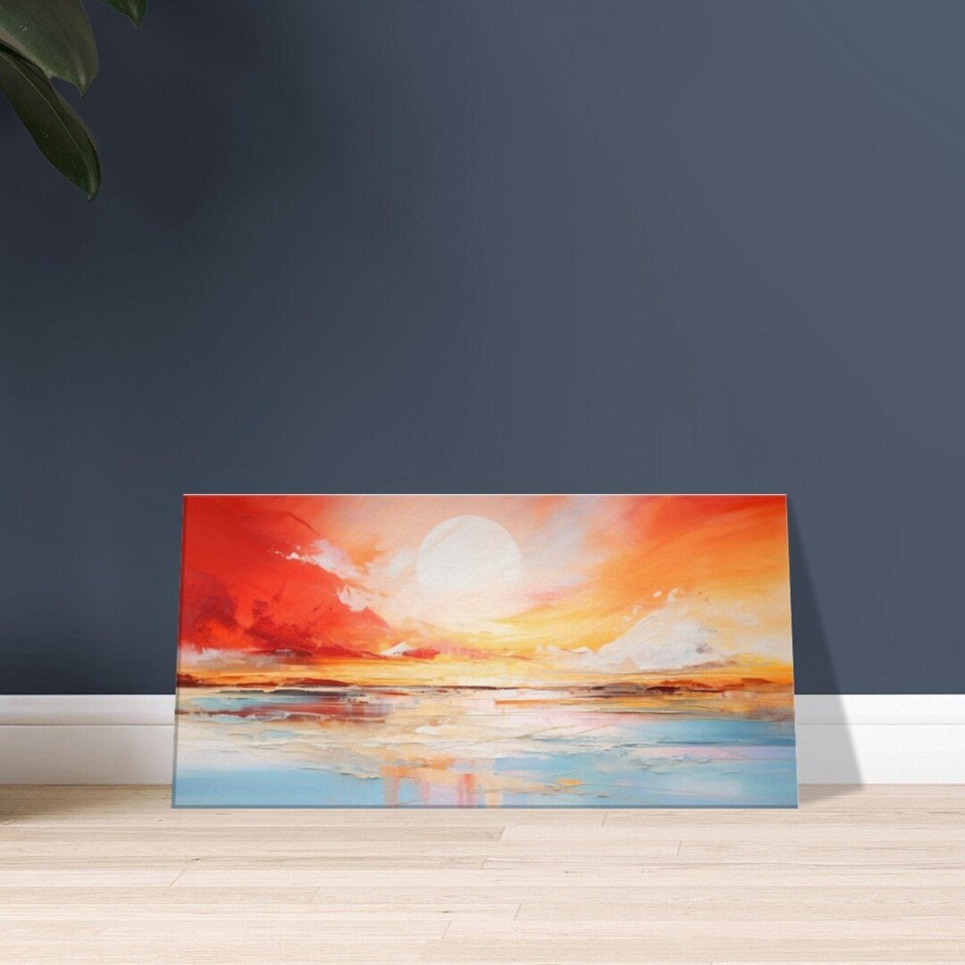 Abstract Ocean Wall Art Painting - Natural Art - Ocean Seascape ...