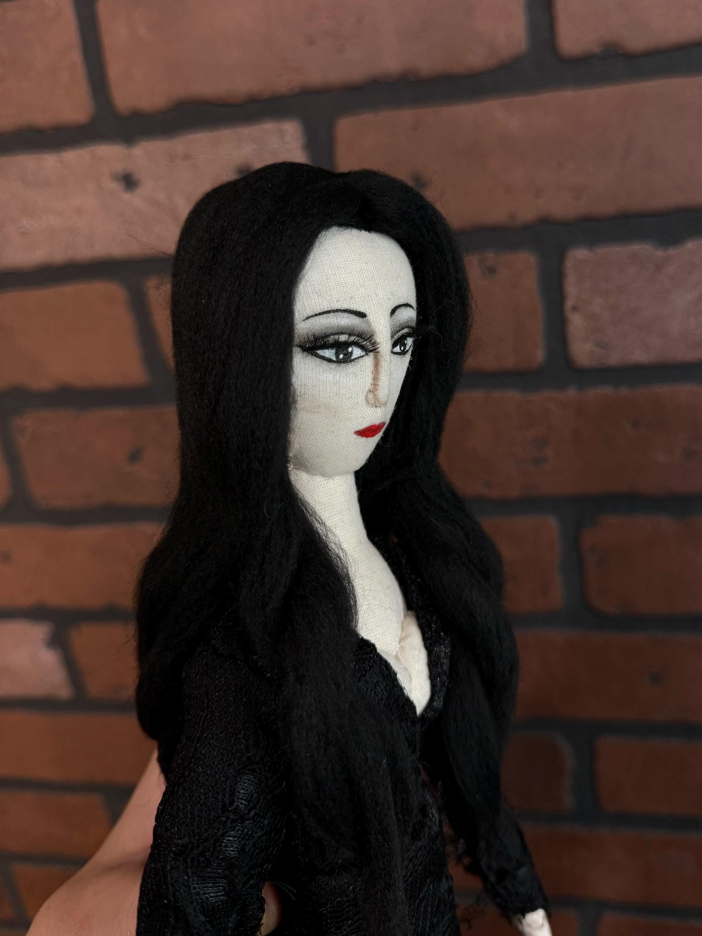 Gomez Addams and Morticia Addams Doll, the Addams Family, OOAK Doll - Etsy