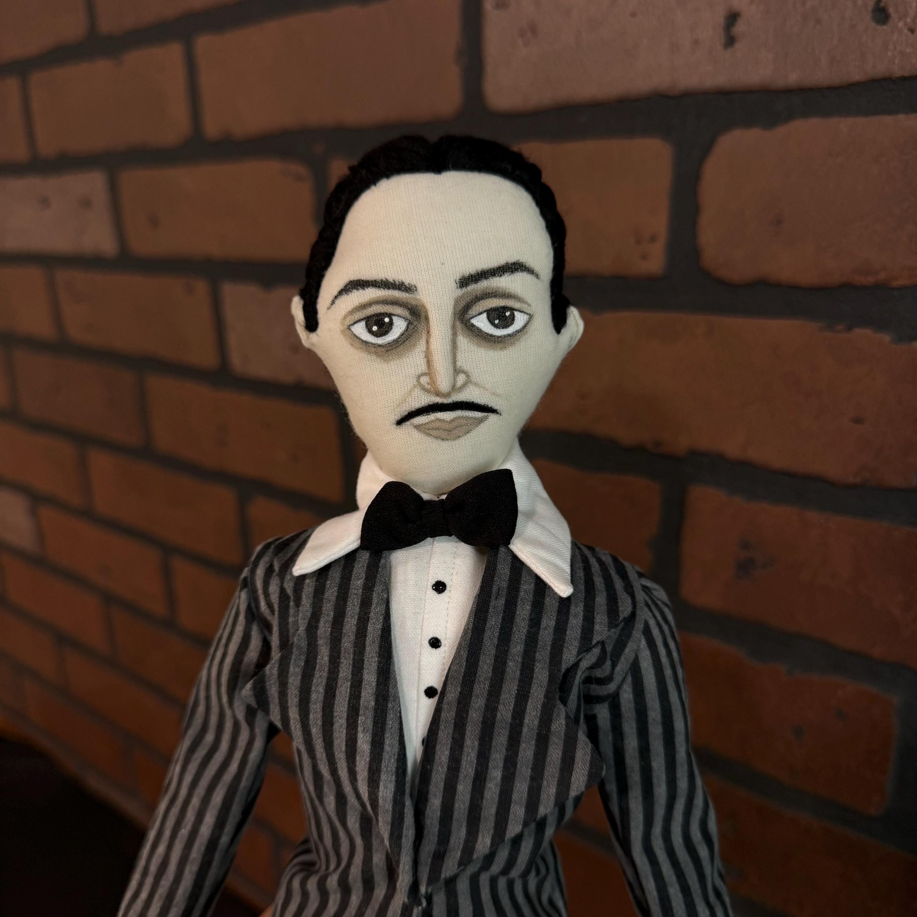 Gomez Addams and Morticia Addams Doll, the Addams Family, OOAK Doll - Etsy