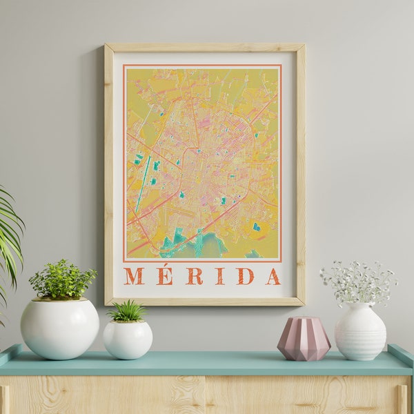 Yucatan Merida Poster - Etsy