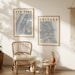 Antique Denton Texas Map Poster of Denton Wall Art of Denton TX Print ...