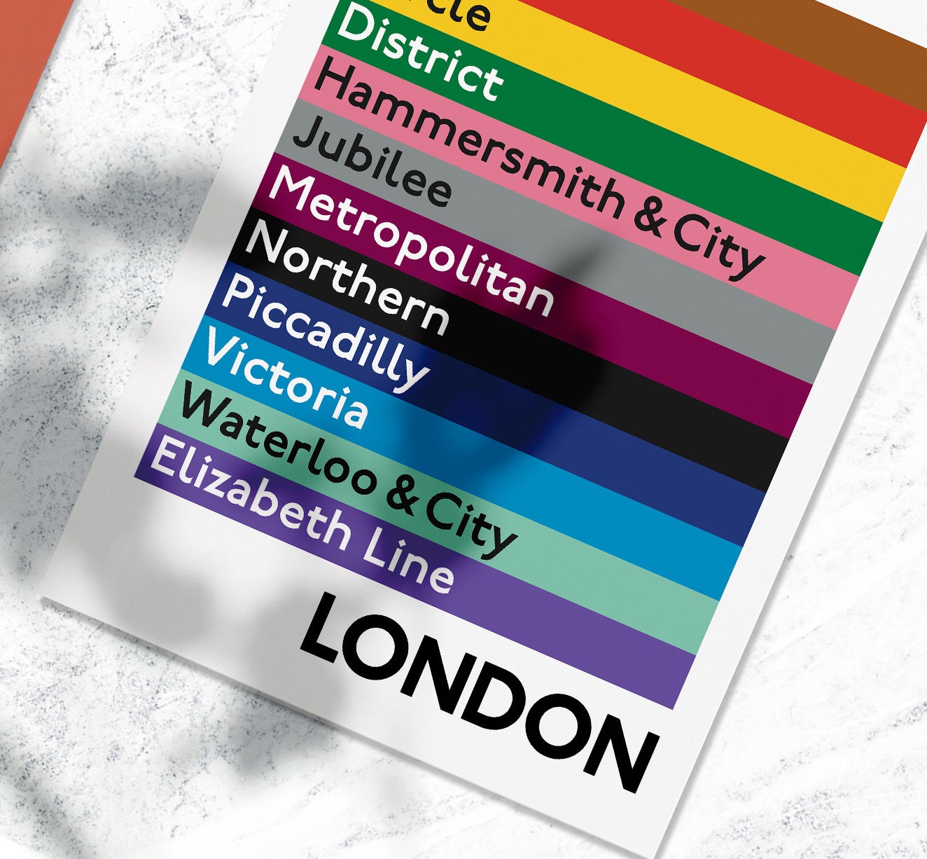 London Underground Print Of Elizabeth Line Wall Art Of London london-underground-print-of-elizabeth-line-wall-art-of-london