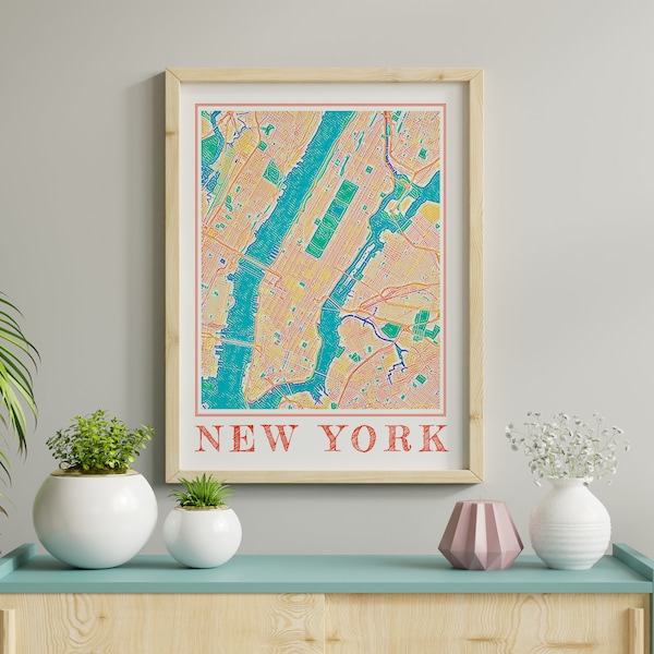Shop New York City Map - Etsy