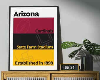 Nfl Minimalist Poster - Etsy