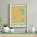 Watercolor Merida Mexico Map Poster of Merida Map of Merida Wall Art of ...