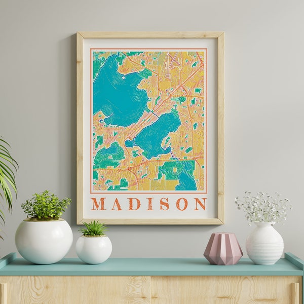 Madison Wisconsin - Etsy