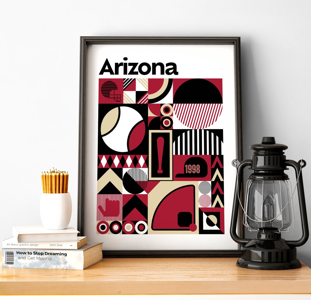 Arizona Diamondbacks Wall Art | D-backs Poster | Baseball Fan Gift ...