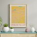 Watercolor Dubai Map Poster of Dubai UAE Map of Dubai Wall Art of ...