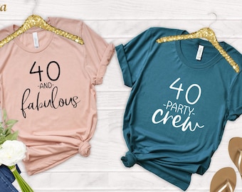 40 Party Crew Shirt - Etsy