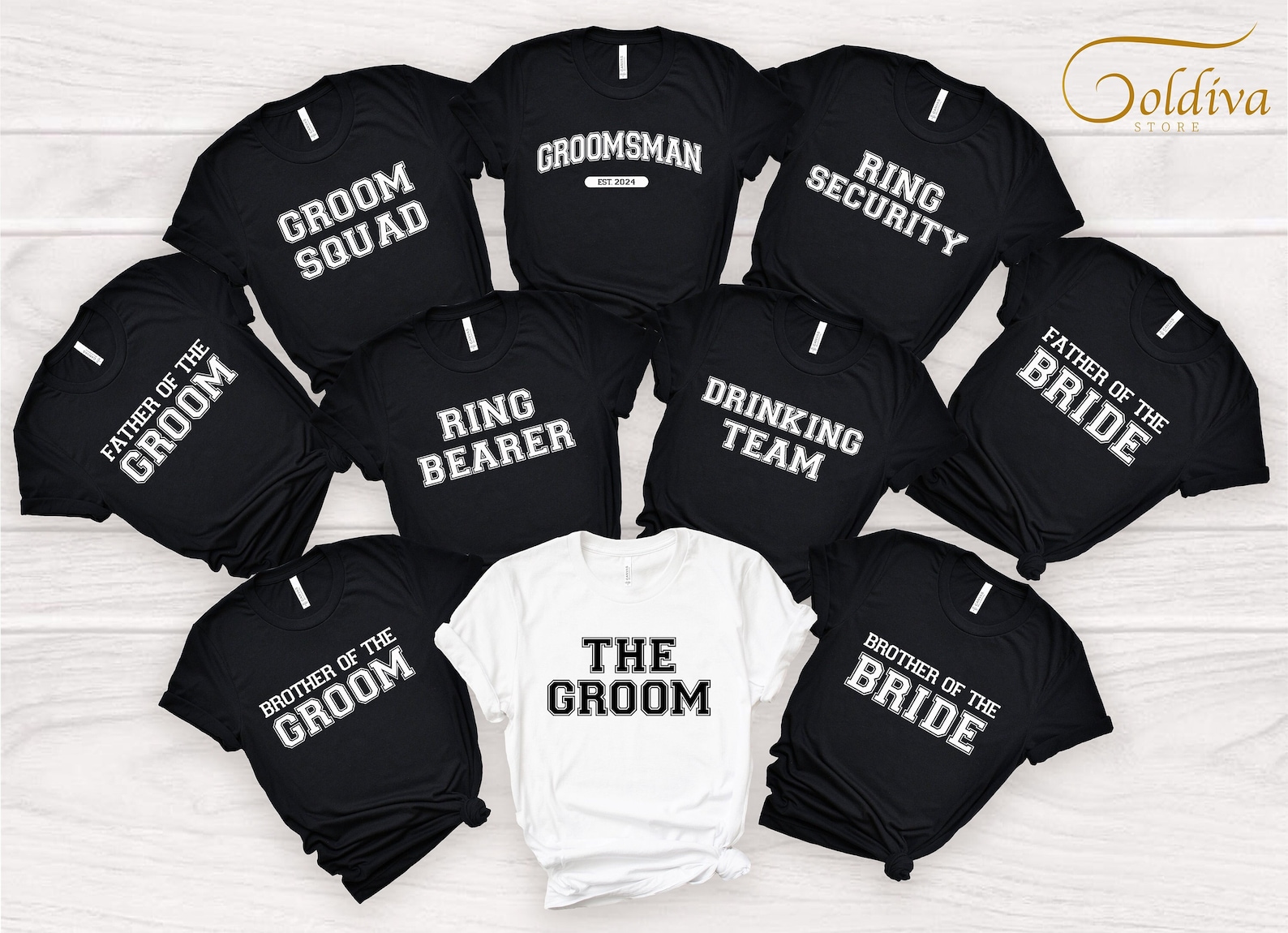 Groom Bachelor Party T-shirt, Groom Drinking Team, Matching Groom ...