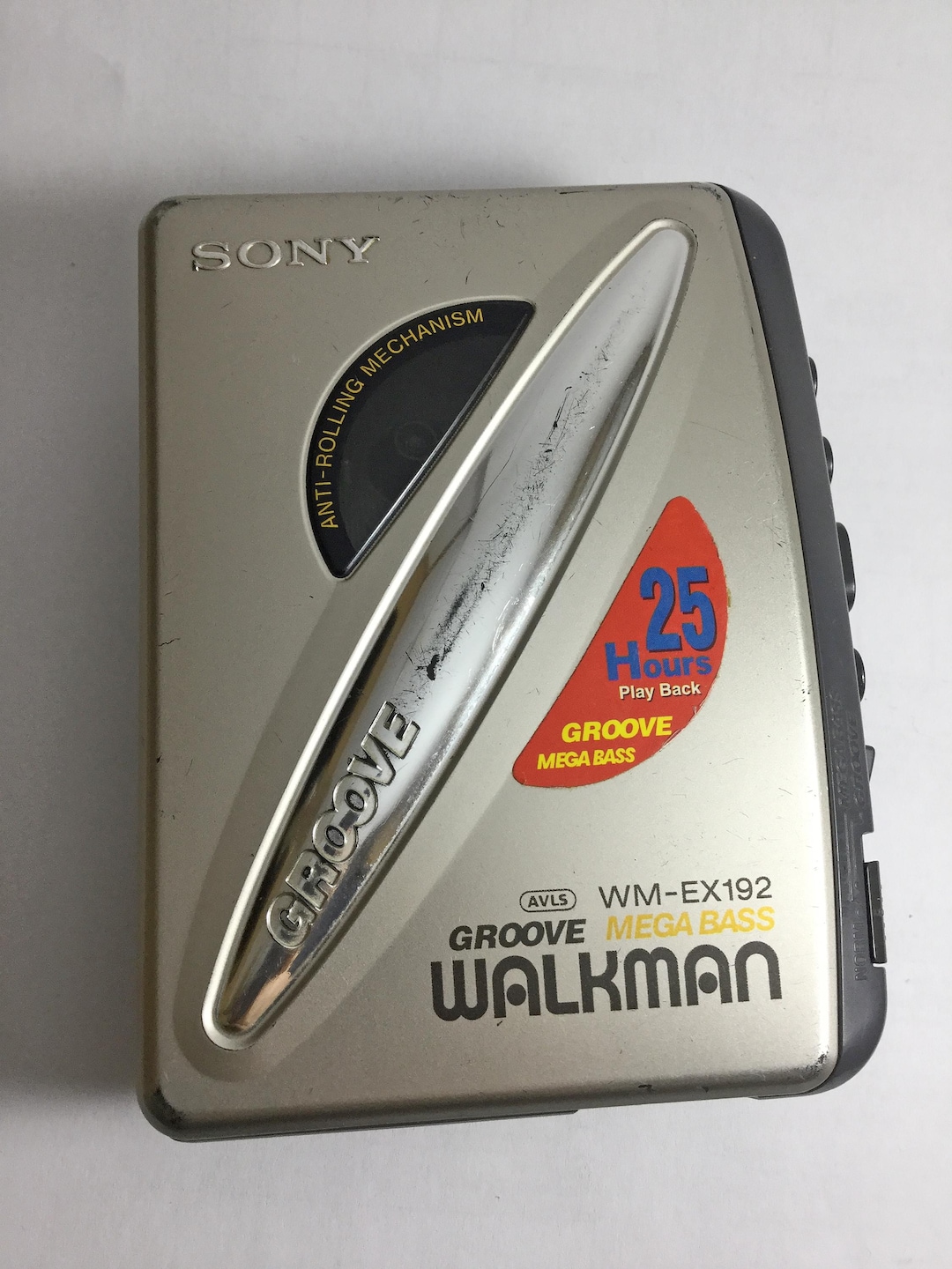 Vintage Sony WM-EX192 Cassette Player Groove Megabass Walkman 2000s ...
