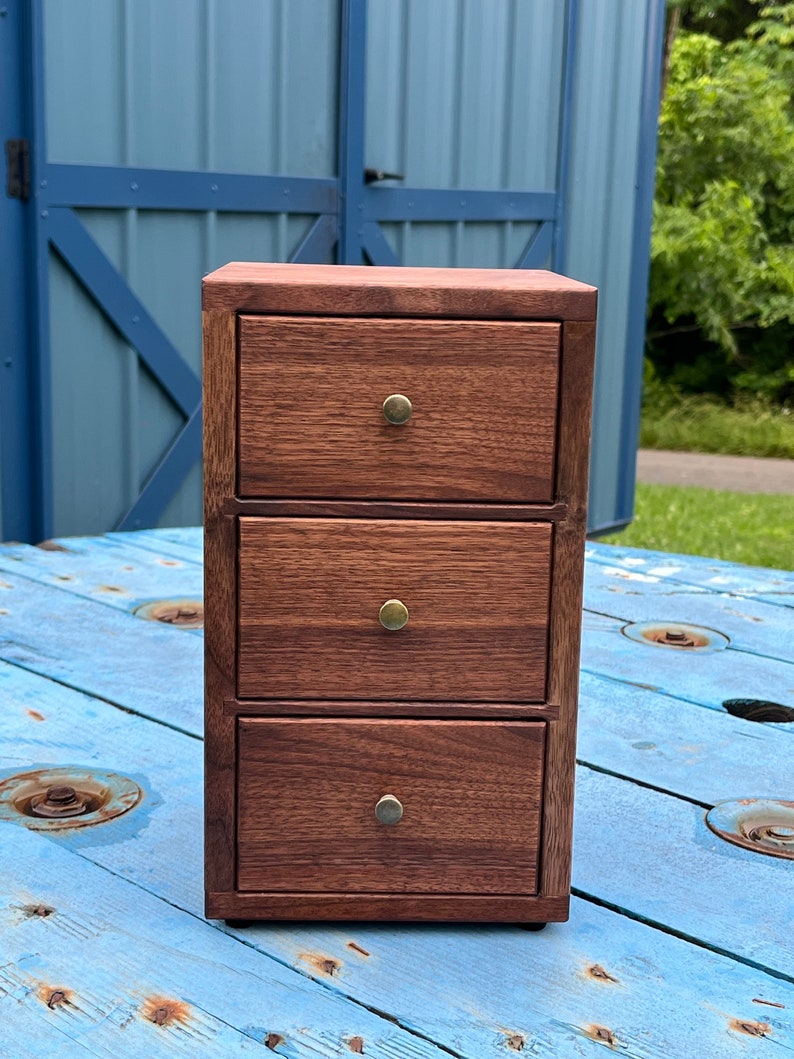 Small Chest With Drawers/counter Top Cabinet With Drawers/apothecary ...