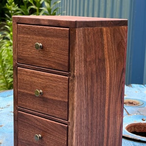 Small Chest With Drawers/counter Top Cabinet With Drawers/apothecary ...
