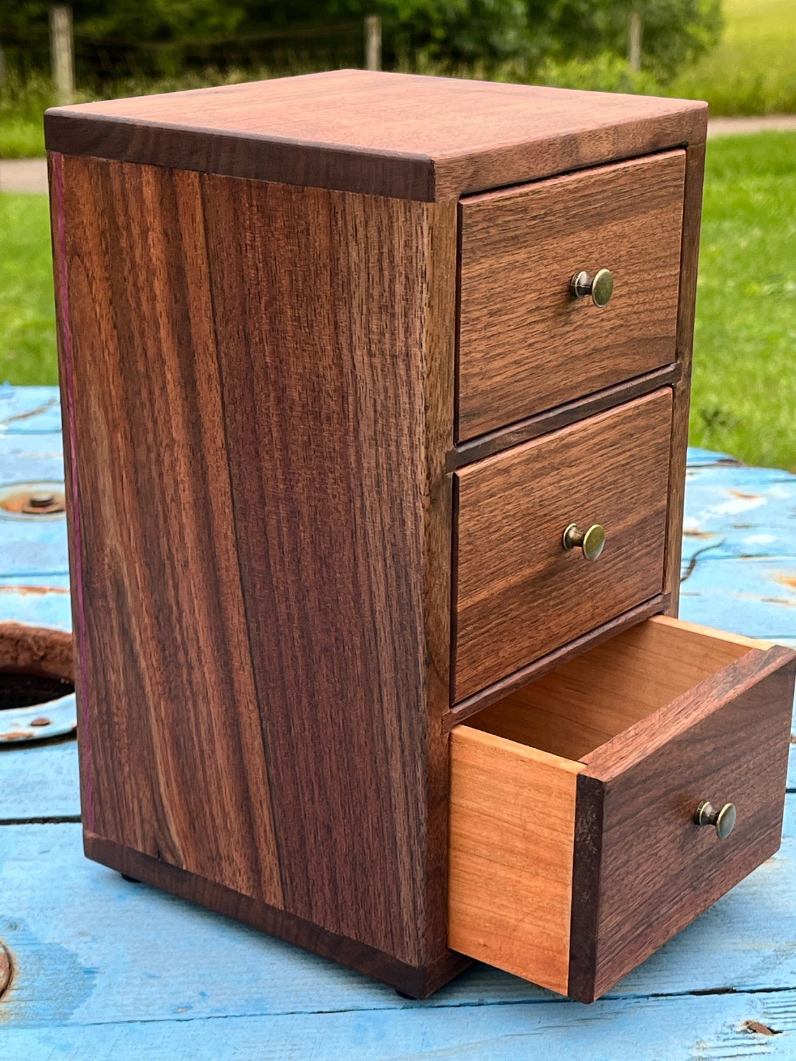 Small Chest With Drawers/counter Top Cabinet With Drawers/apothecary ...