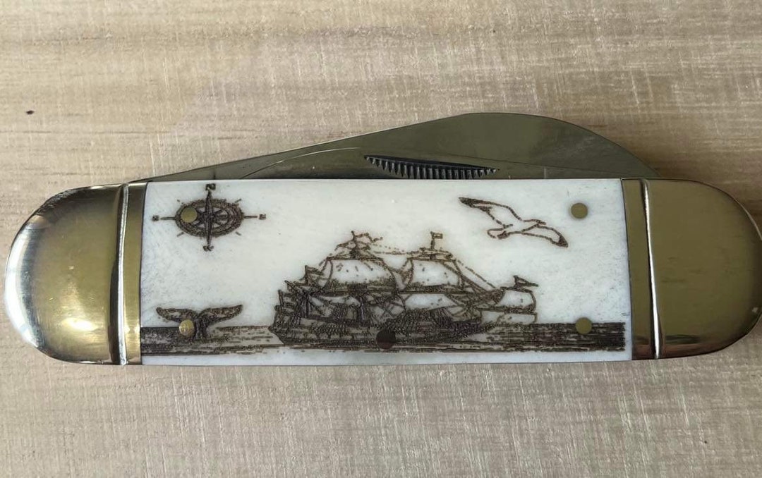 Nautical Engraved Pocket Knife - Etsy