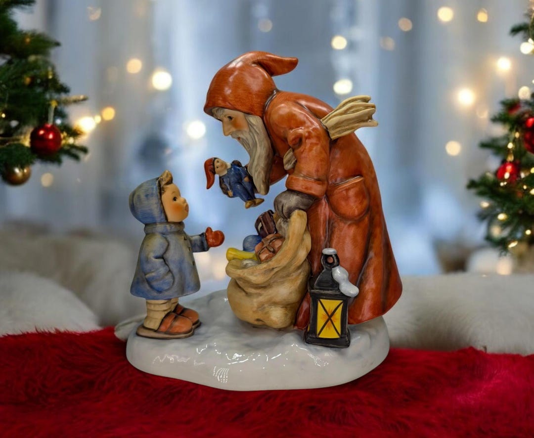 Rare Goebel St. Nicholas Day Figurine – Large Limited Edition Hummel ...