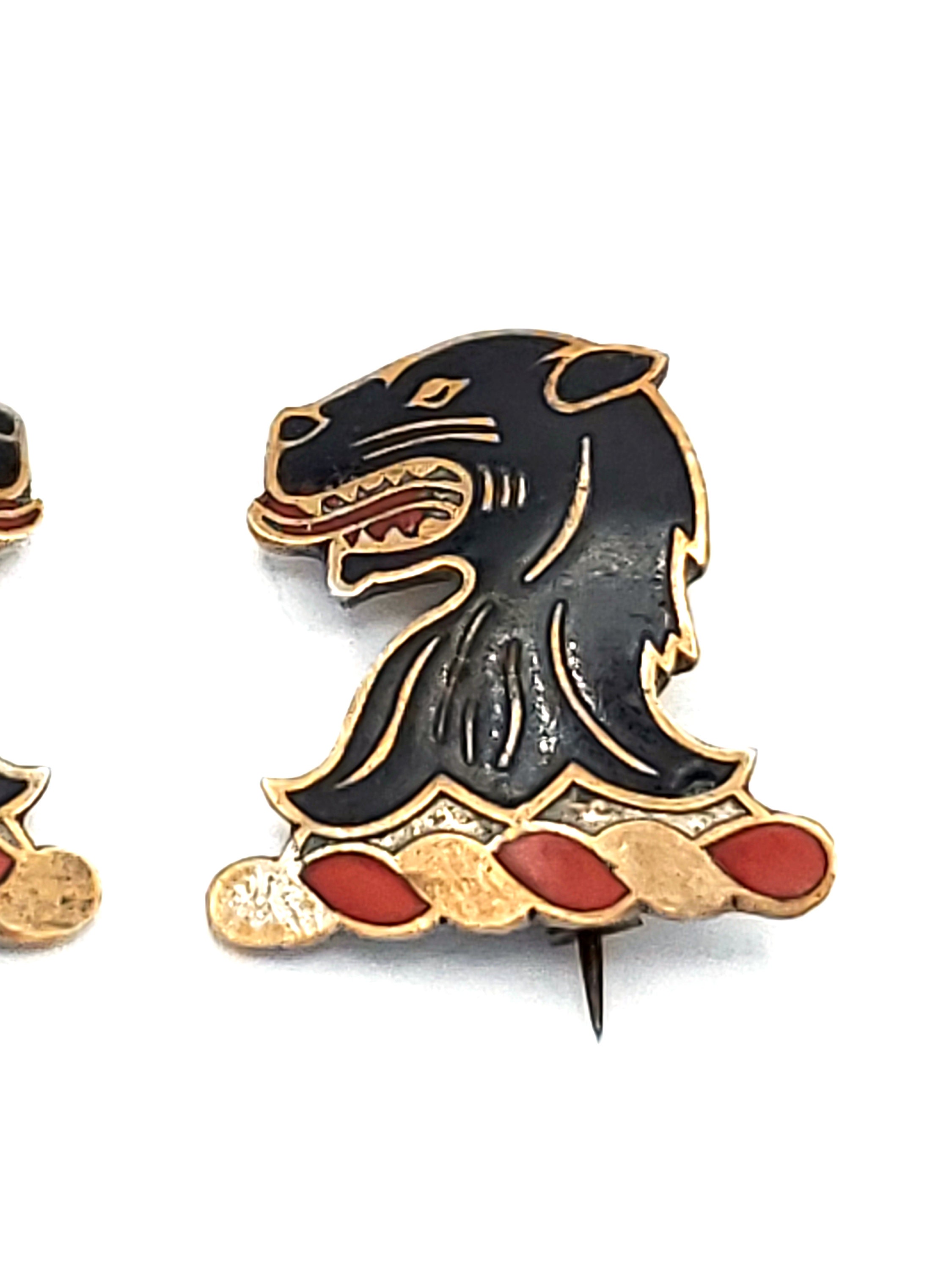 2 Authentic Vintage WW 2 US Army Enamel Crest Pin - Etsy