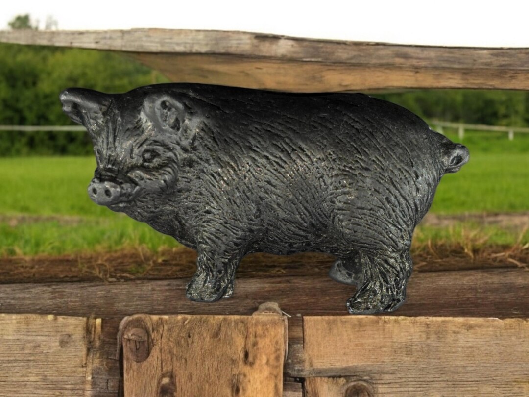 Miniature Pewter Pig Vintage Pewter Marked Pig Figure - Etsy