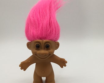 Pink Hair Troll - Etsy
