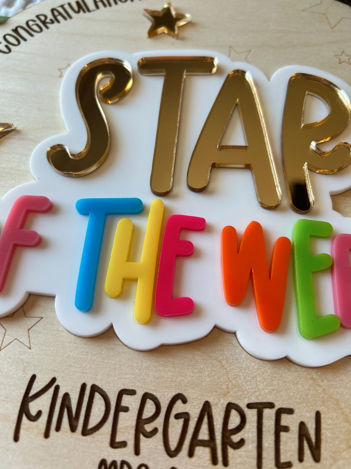 Star of the Week, Star Student, Student of the Week, Teacher Photo Prop ...