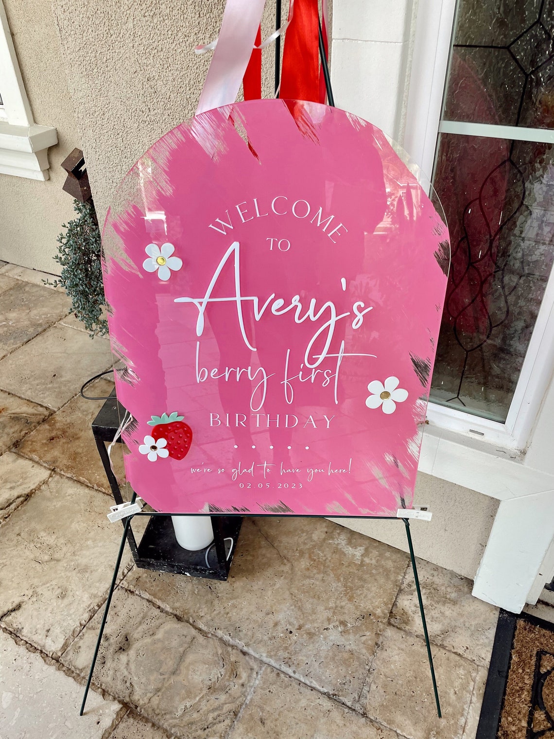Berry First Birthday Welcome Sign, Berry First Birthday Decor, Berry ...