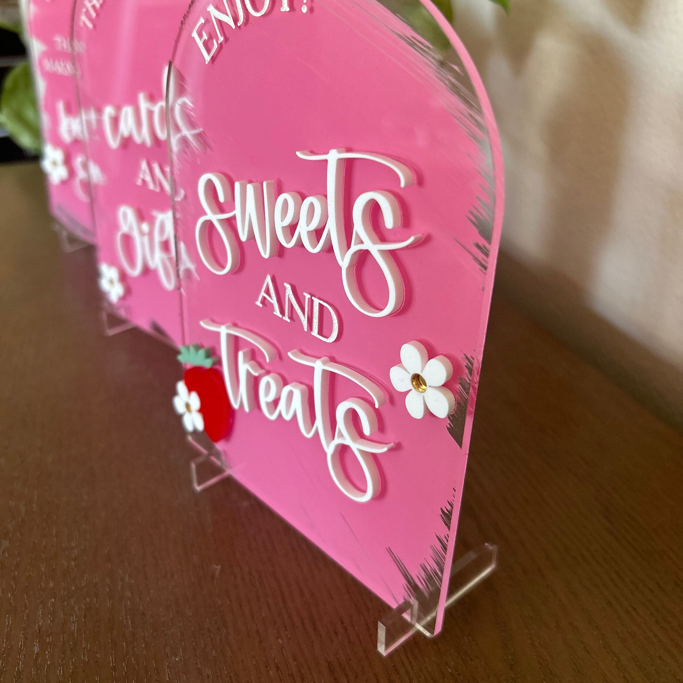 Berry First Birthday Decorations, Berry First Birthday Signs, Acrylic ...