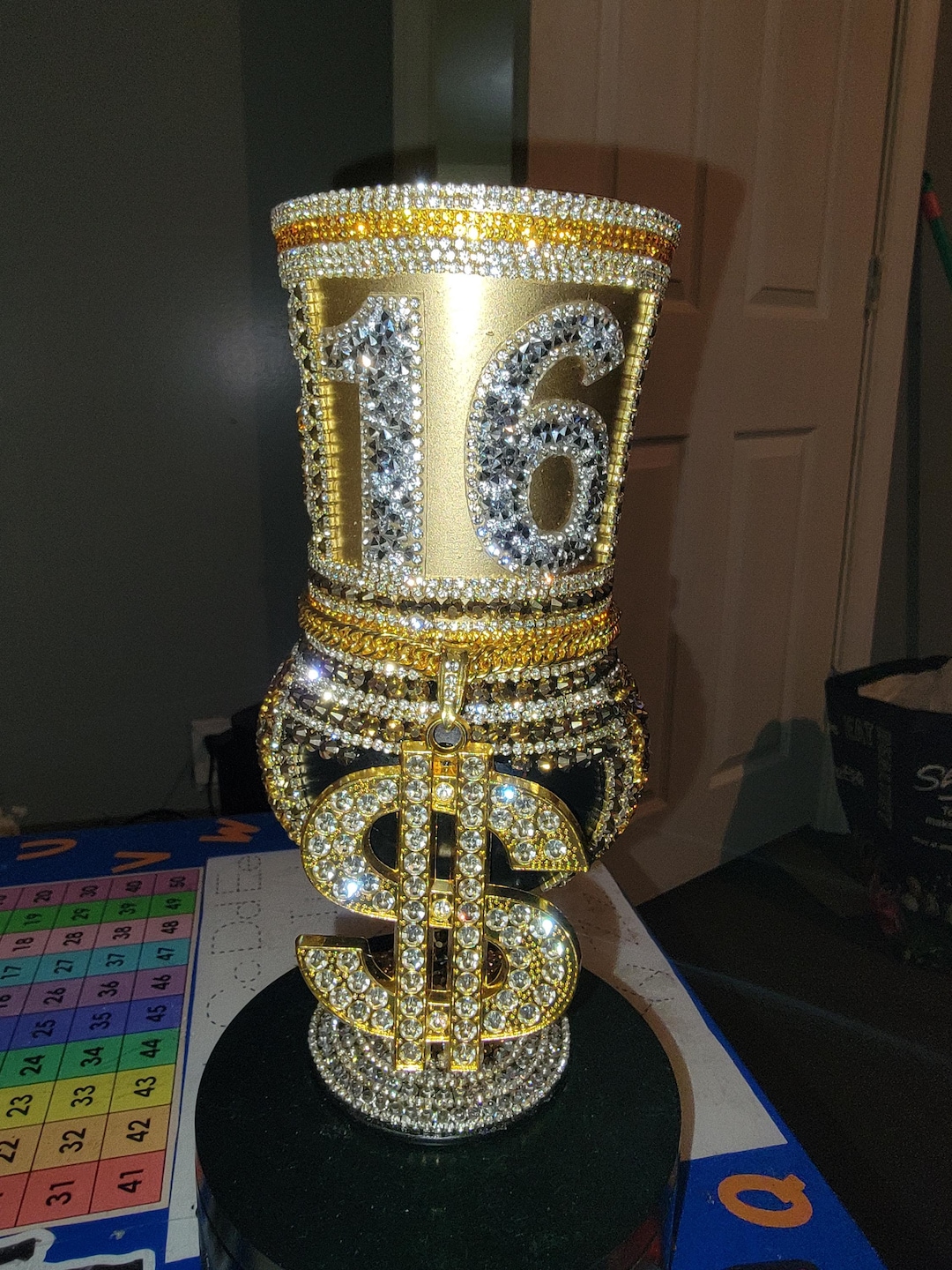 Pimp Cup With Money Sign and Chain - Etsy