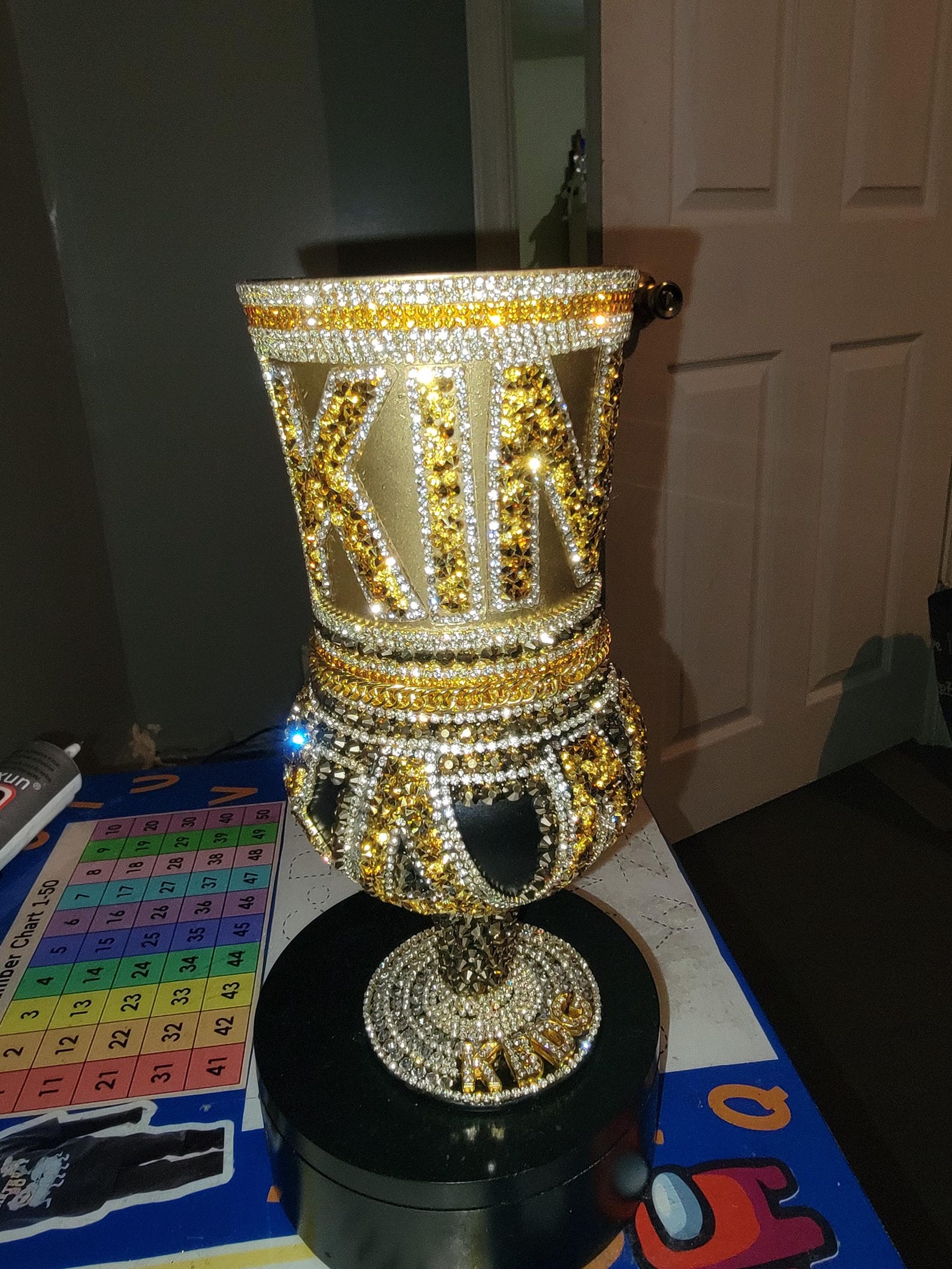 Pimp Cup With Money Sign and Chain - Etsy