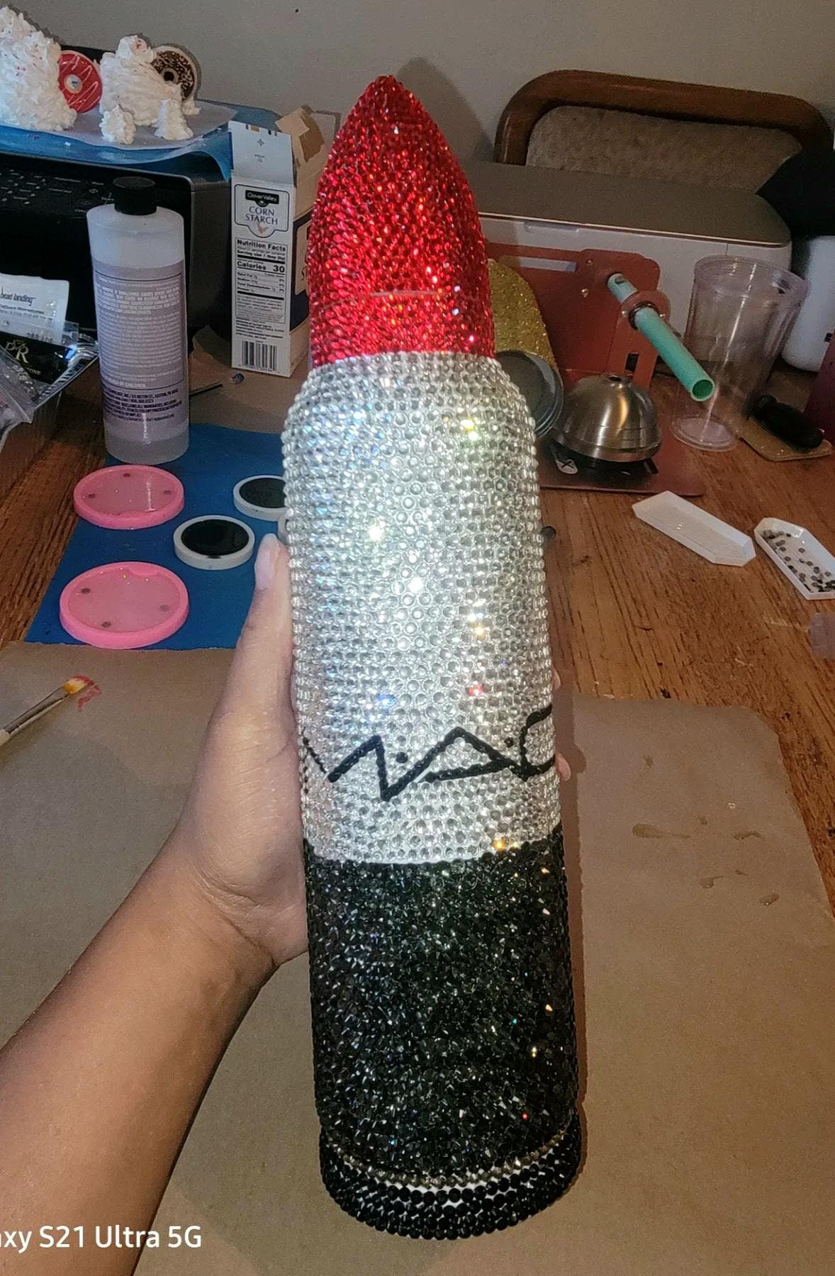 32oz Bling Lipstick Tumbler - Etsy