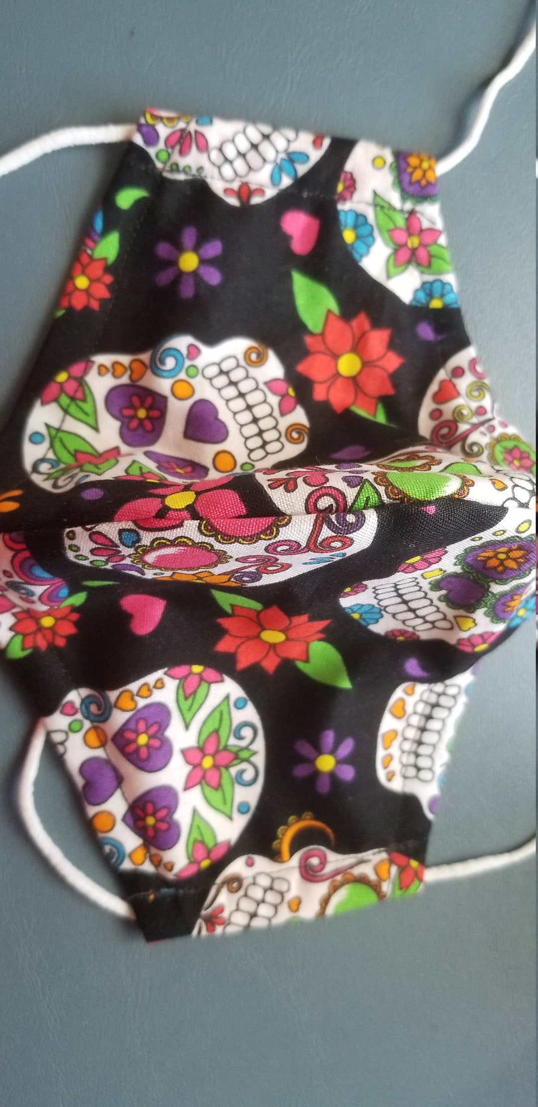 Sugar Skulls Face Masks - Etsy