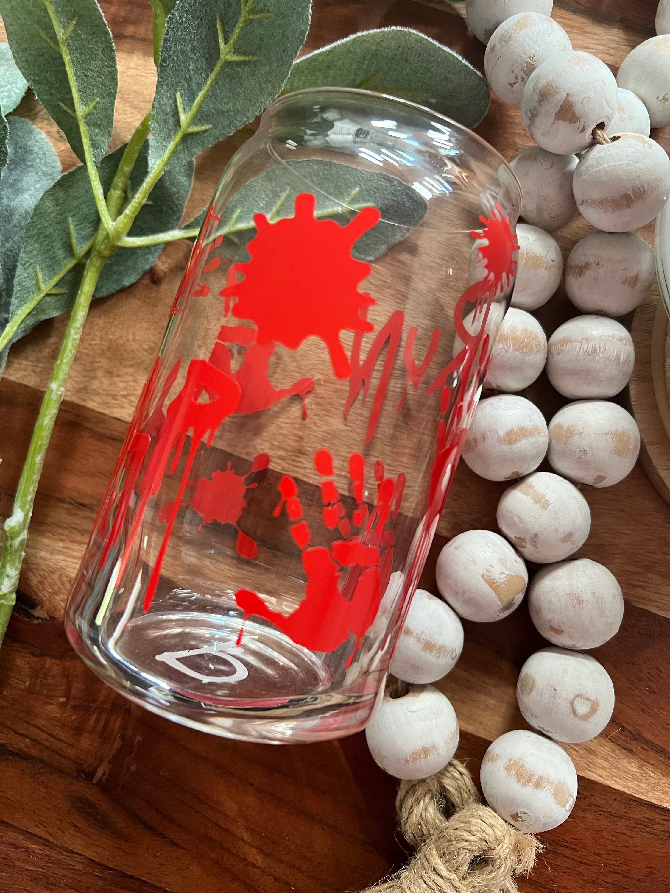 Scary Movie Beer Can Glass | Ghosts | Horror Movie | Can Glass Cup ...