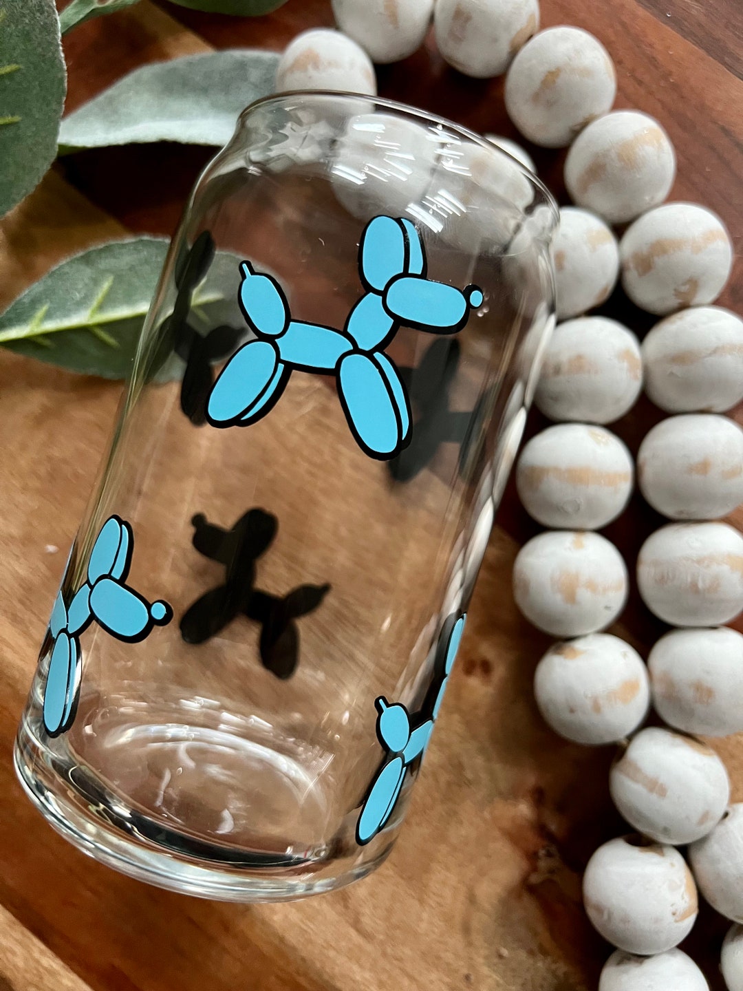 Balloon Animal Beer Can Glass | Soda Glass Can | Iced Coffee | Libbey ...