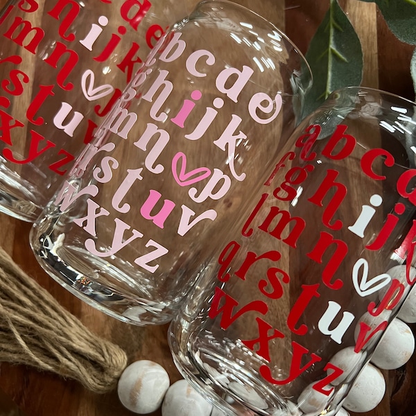 Abc Can Glass - Etsy