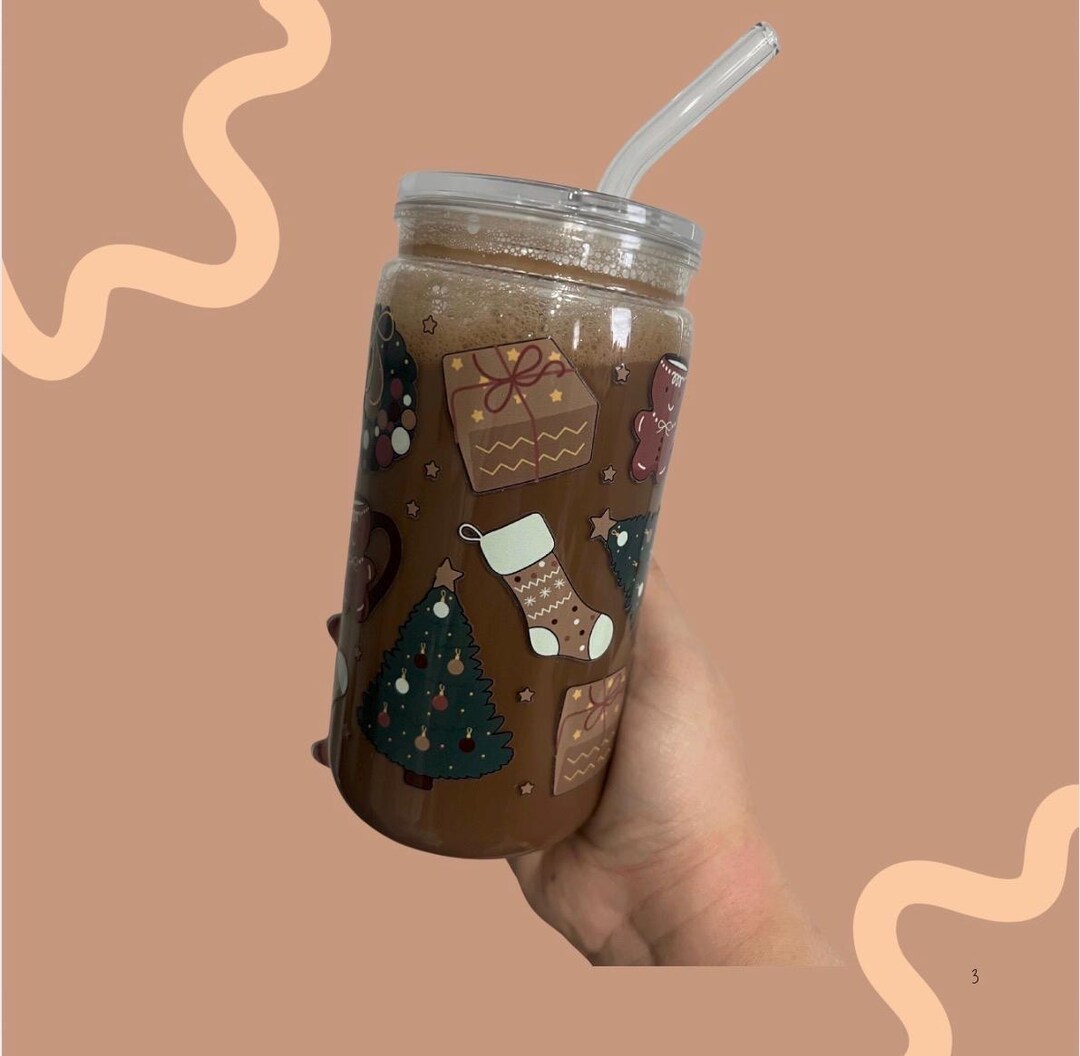 16oz Hot Chocolate Snowglobe Tumbler - Acrylic - Gingerbread Man ...