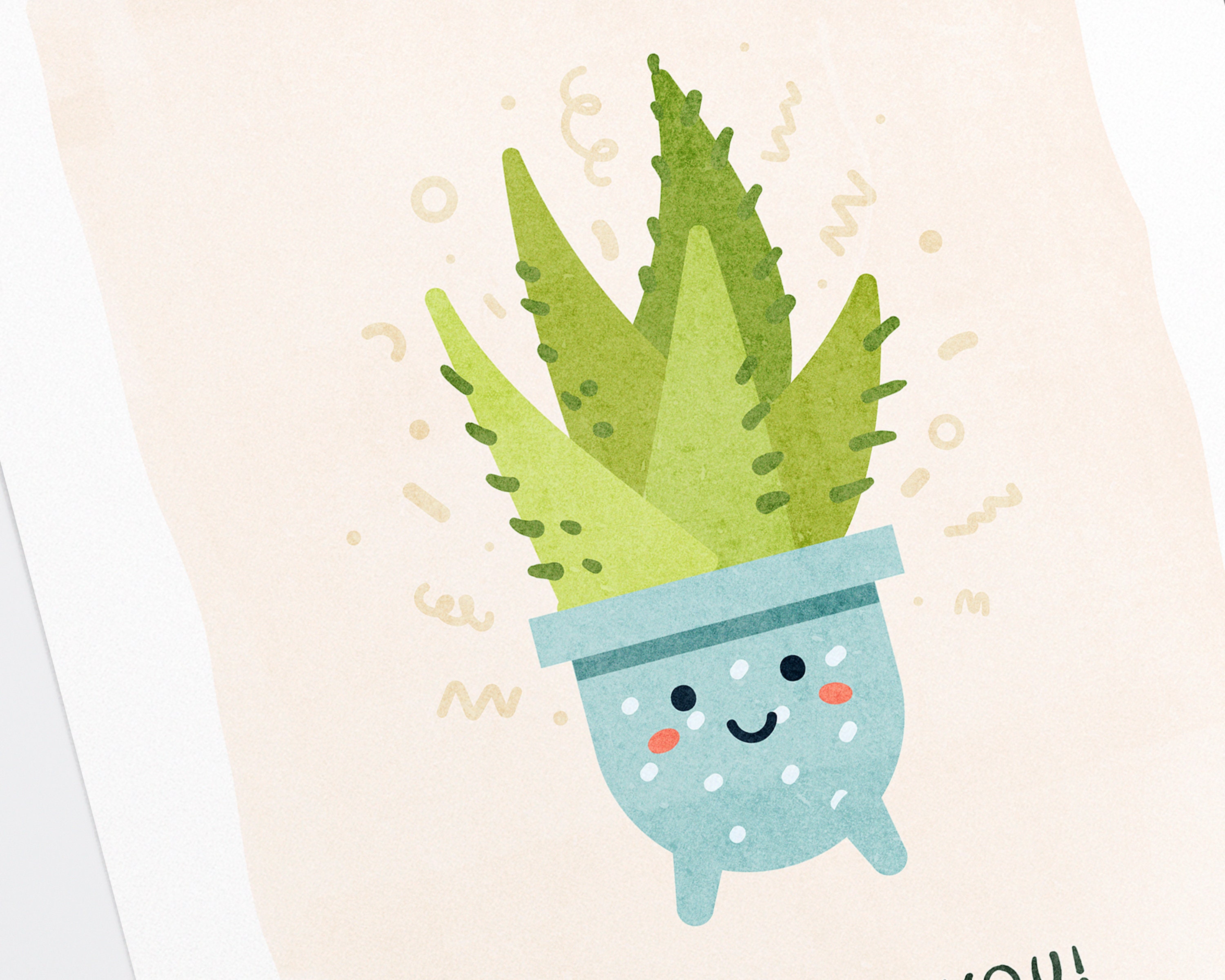 PRINTABLE I Beleaf in You Card, Encouragement Sympathy Plant Pun Card ...