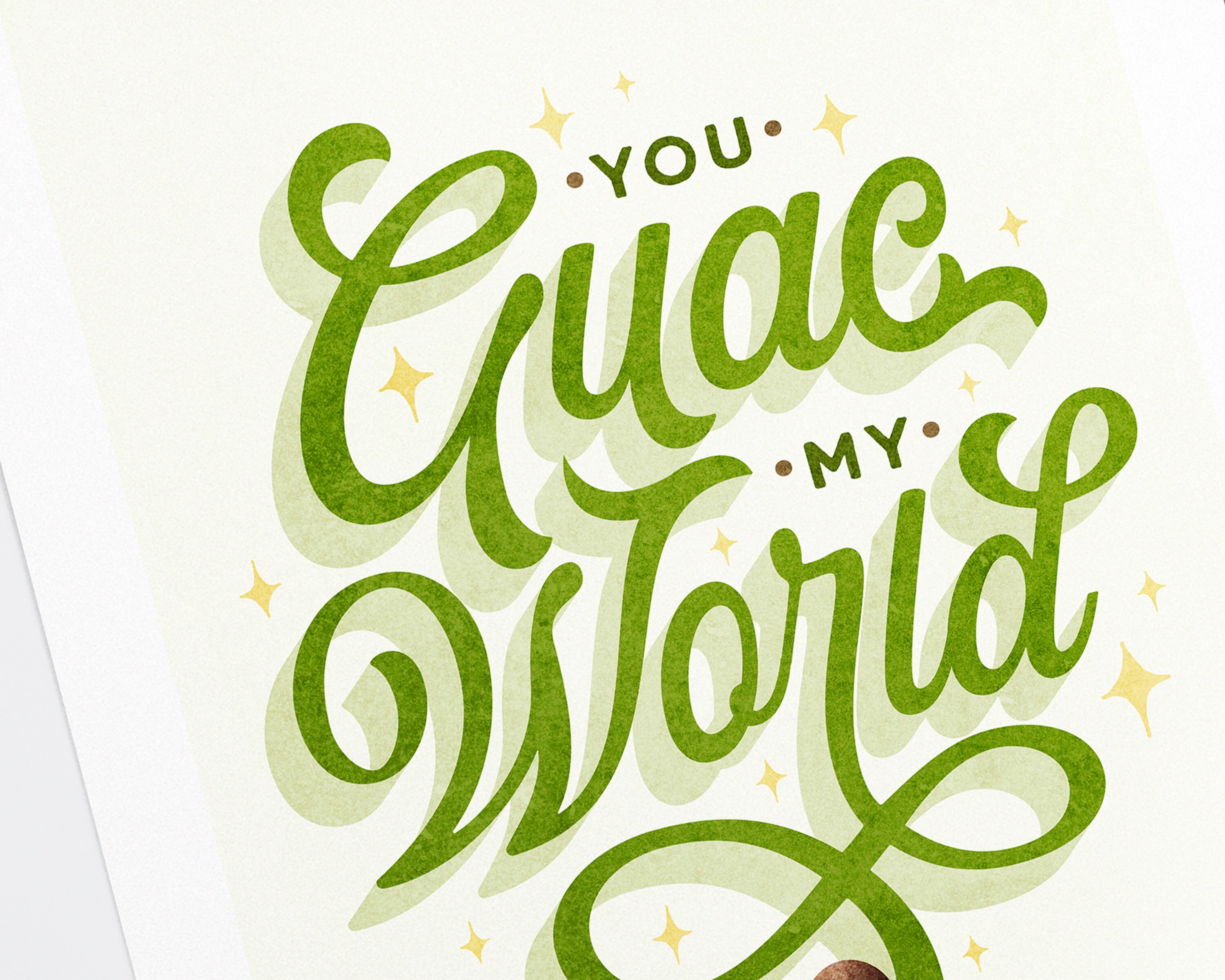PRINTABLE You Guac My World Card, Anniversary, Valentine's Day Digital ...