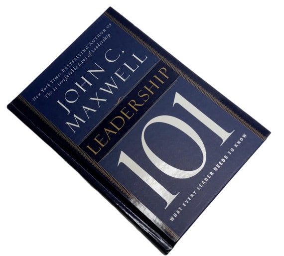 Leadership 101: What Every Leader Needs to Know by Maxwell - Etsy