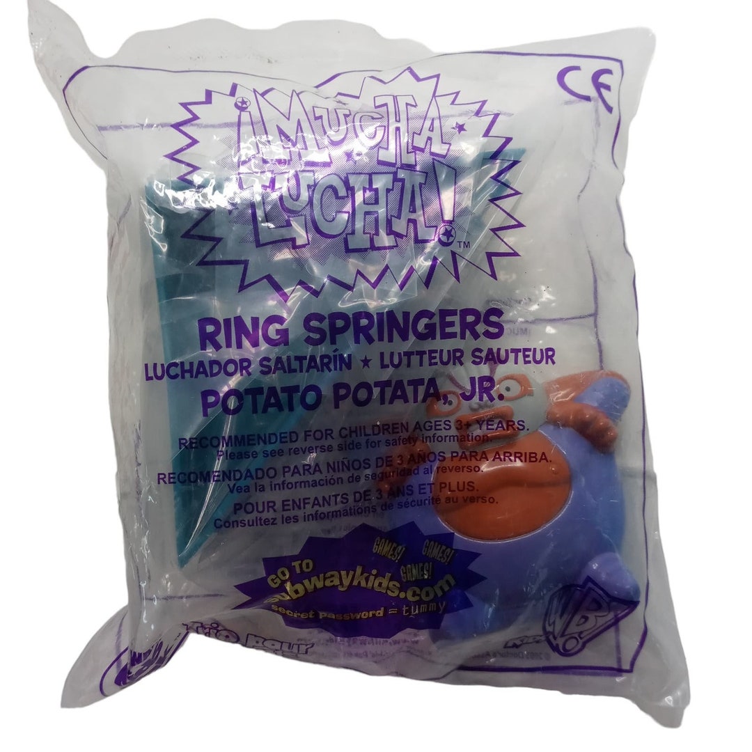 Subway Kids Pak Potata Jr Imucha Lucha Ring Springers Potato 2003 Toy ...