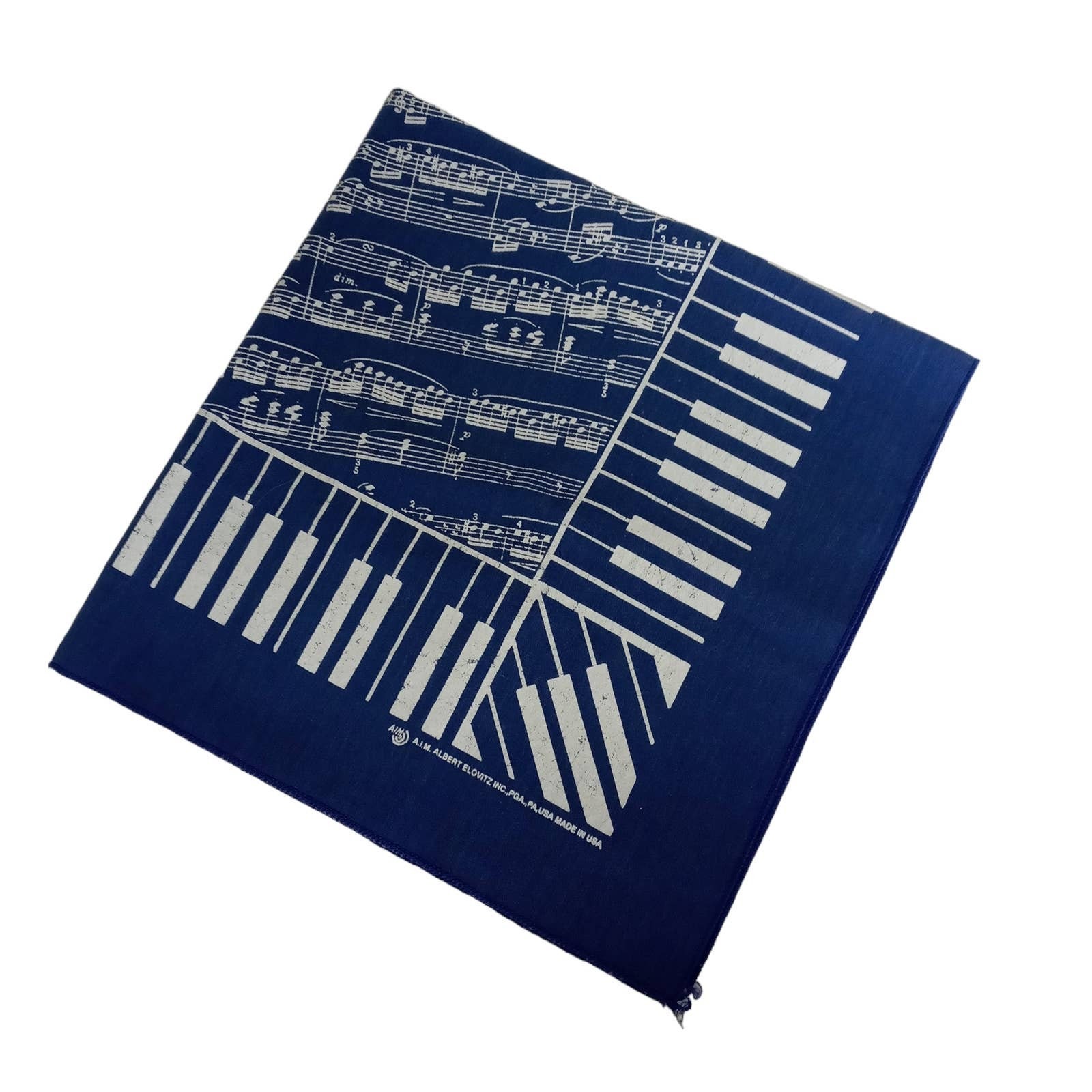 Albert Elovitz Keyboard Musical Notes Piano Pattern Bandana - Etsy