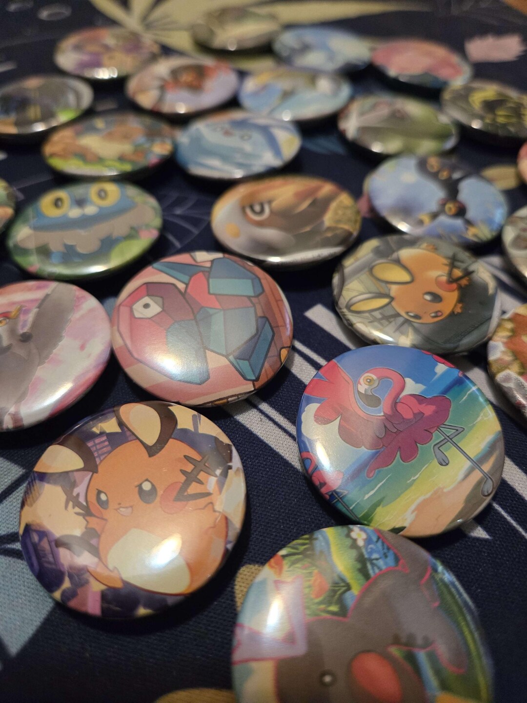 Mystery Pack Pokemon Buttons - Pins - Etsy