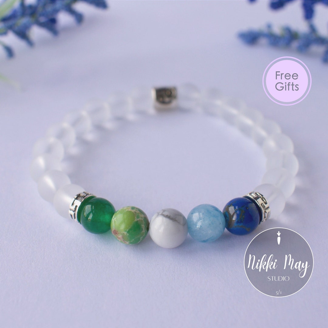 MLM Bracelet Frost Glass Zodiac Sign Bracelet Gay Men Bracelet - Etsy