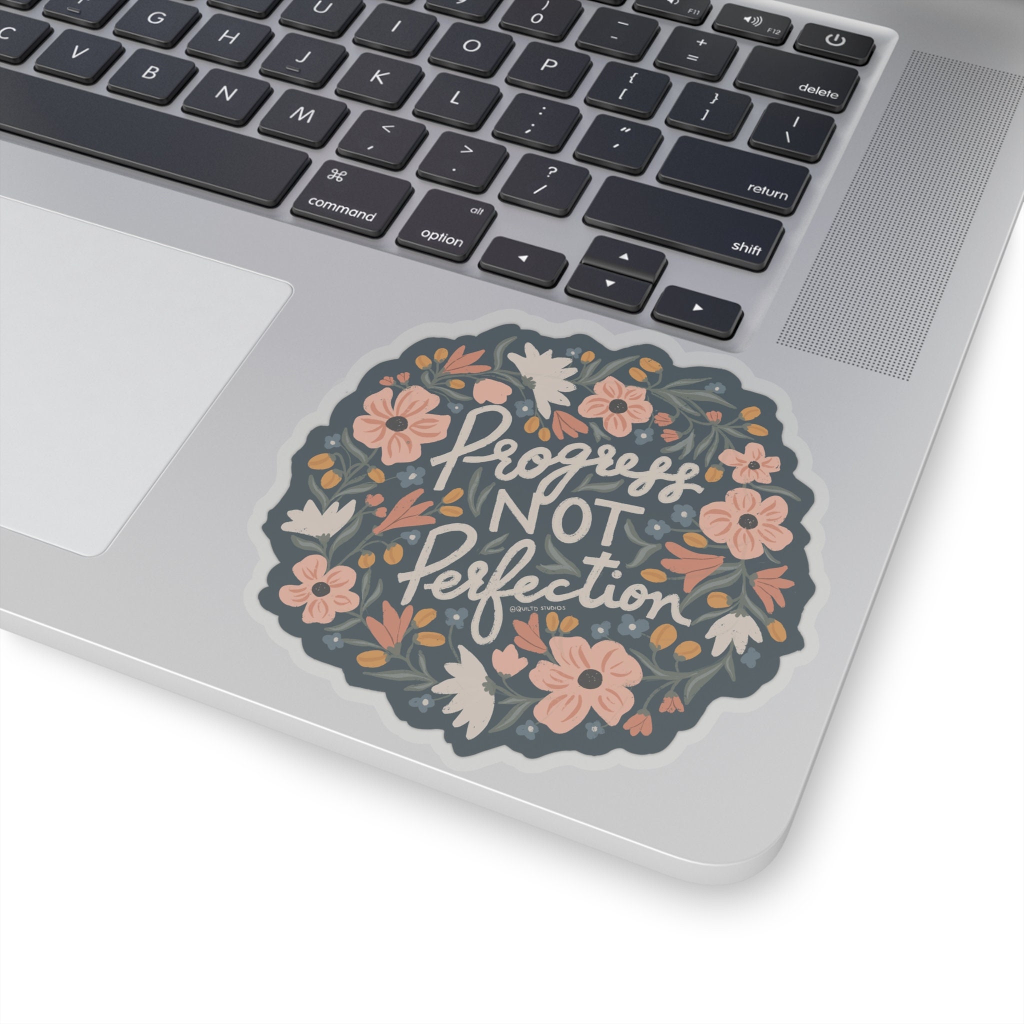 Progress Not Perfection Sticker Inspirational Quotes Sticker, Positive ...