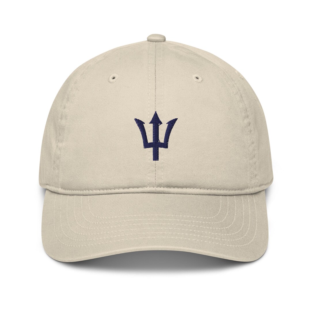 Barbados Trident Organic Embroidered Dad Hat Airways Apparel - Etsy