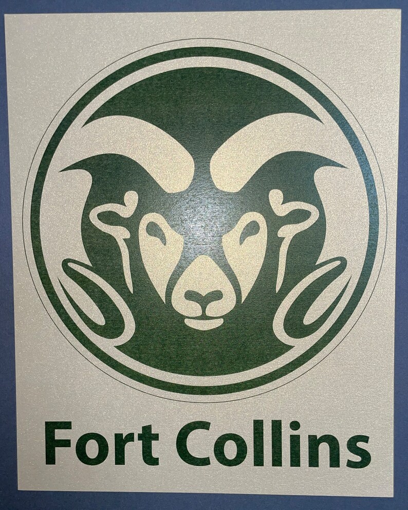 Colorado State Rams Football Fort Collins 8x10 Print CSU - Etsy