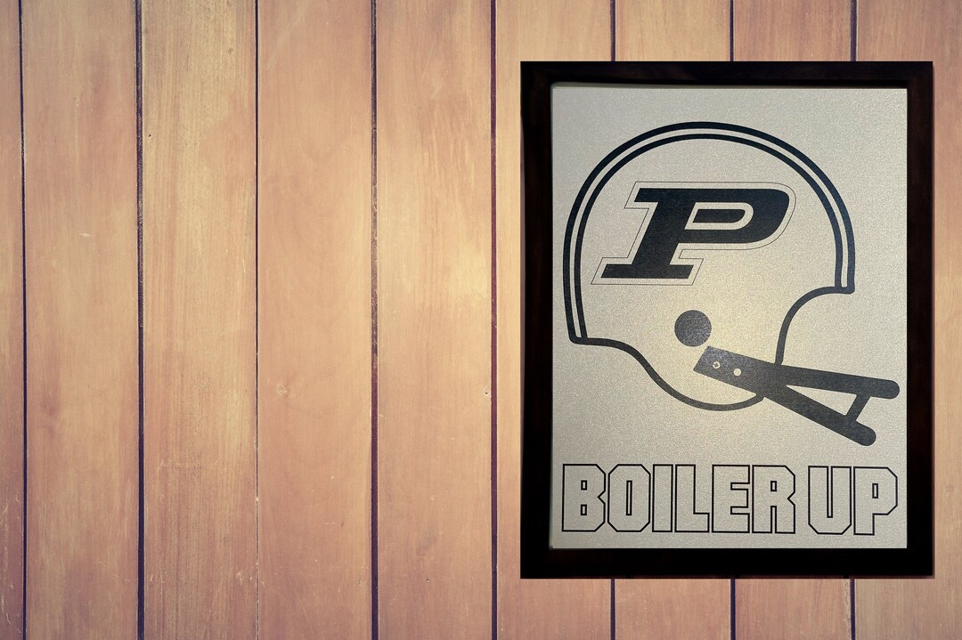 Purdue Football Boiler up 8x10 Print - Etsy
