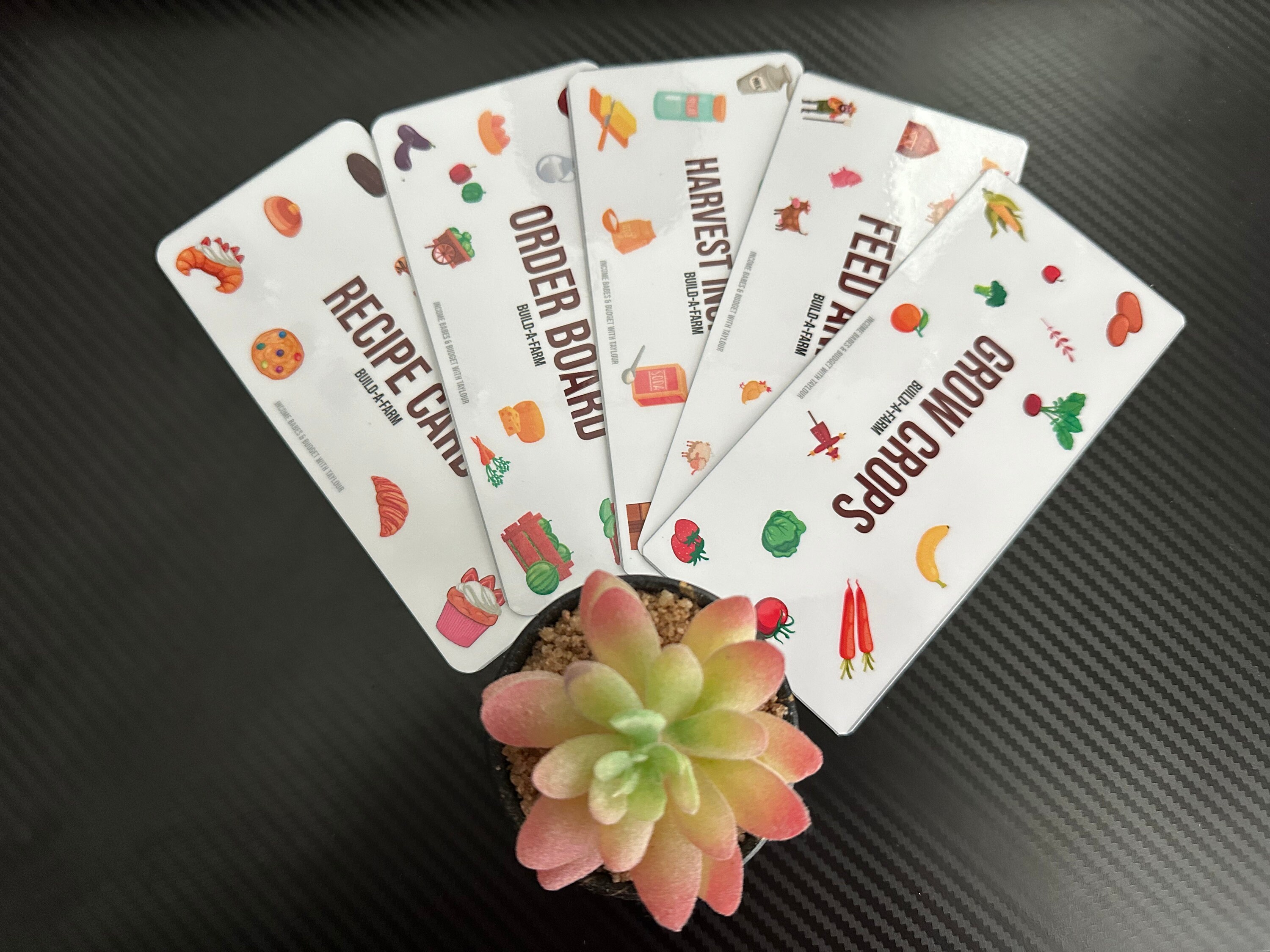 Build-a-farm Envelope Inserts Crop Tracker Sheets A6 Cash Envelopes ...