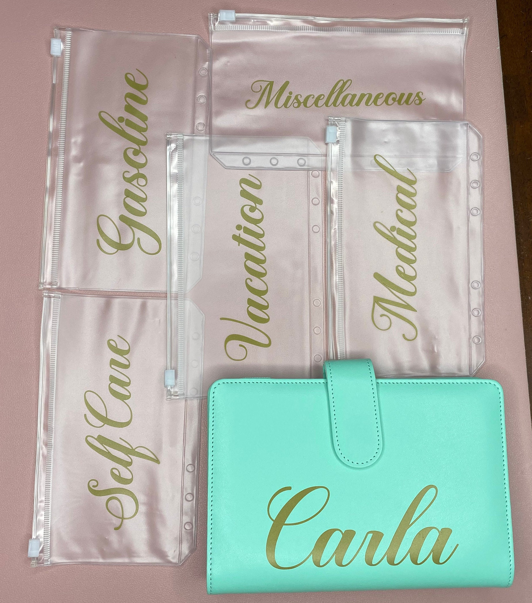 Budget Binder Starter Kit | Custom Budget Envelopes With 5 Labels | A6 ...